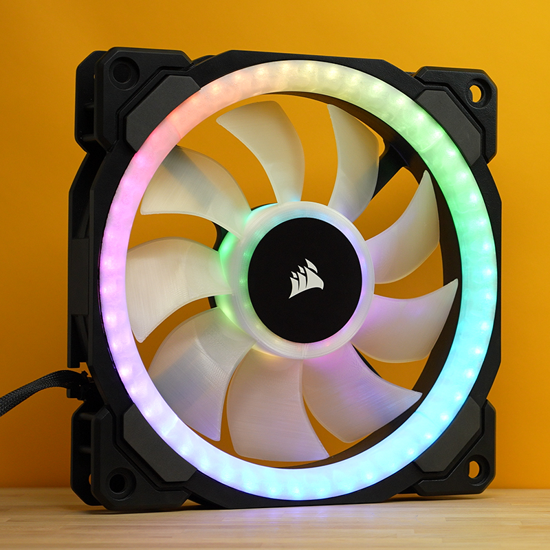 Giant RGB Fan – Portfolio of George Lampard – Marketing Expert