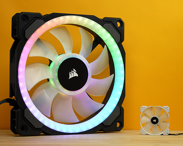 Giant RGB Fan – Portfolio of George Lampard – Marketing Expert